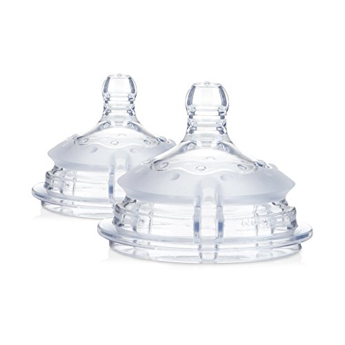 Nuby 2 Piece Slow Flow Comfort Nipple