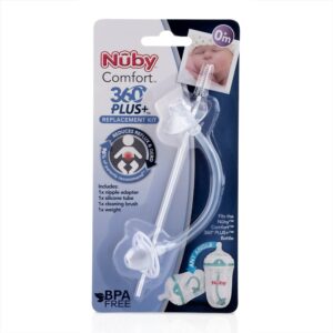 Nuby Comfort Replacement Straw Brush Set