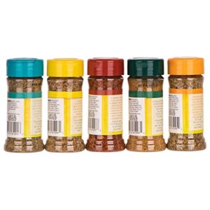 Flavor Mate No Salt Seasoning Blend - Variety Pack - Original,Garlic and Herb,Southwest Chipotle,Lemon & Pepper, Table Blend - 2.5 oz-Kosher