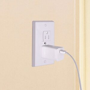 AUSTOR 12 Pack Baby Safety Electric Outlet Covers Baby Safety Self Closing Wall Socket Plugs Plate Alternate for Child Proofing