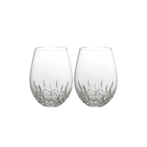 Waterford Giftology 40030536 Glass Set of 2, 22floz, Crystal, Lismore Nouveau Red Wine Set