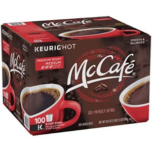 McCafé Premium Medium Roast K-Cup Coffee Pods (100 Pods)