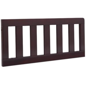 delta children toddler guardrail #0094, dark chocolate