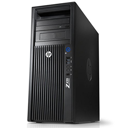 Xeon 4-Core 3D modeling HP Z420 Workstation AutoCAD System, E5-1607 3.0GHz, 512 SSD + 2TB HDD, 48GB DDR3 Ram, 2GB Nvidia Quadro K2000, Windows 10 Pro(Renewed)