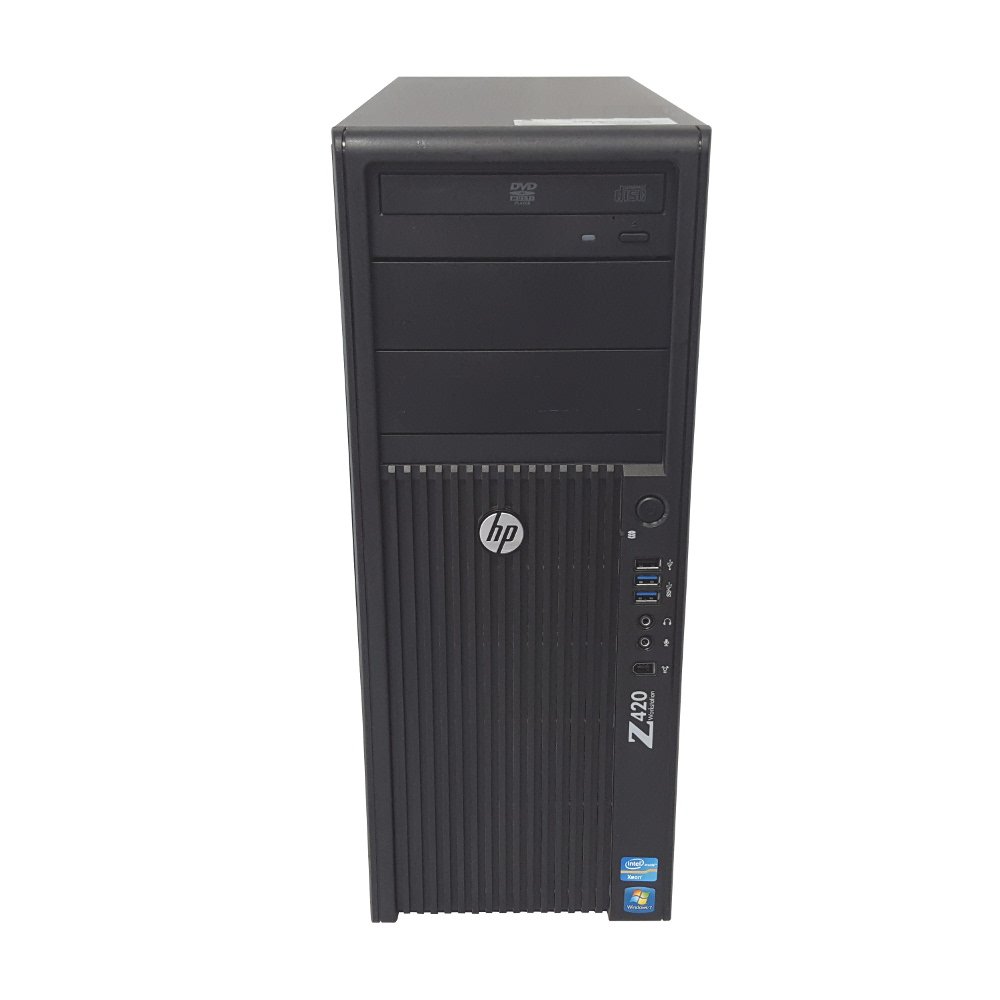 Xeon 4-Core 3D modeling HP Z420 Workstation AutoCAD System, E5-1607 3.0GHz, 2TB 7200rpm HDD, 64GB DDR3 Ram, 3GB Nvidia Quadro K4000, Windows 10 Pro(Renewed)