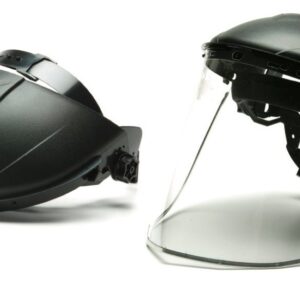 Pyramex Safety HGBRKITCS Ridgeline Headgear & Face Shield Kit