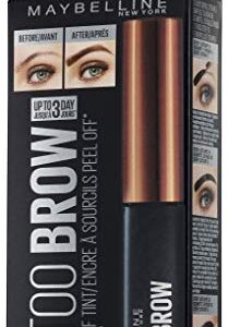 Maybelline New York Brow Tattoo Longlasting Tint, Light Brown, 4.9 ml