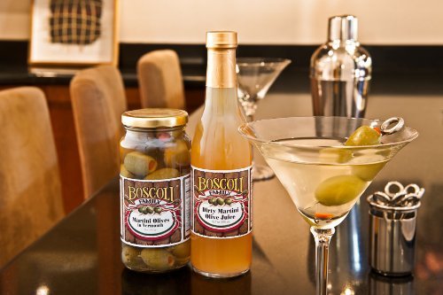 Boscoli Dirty Martini Olive Juice 12.7 ounces (Pack of 3)