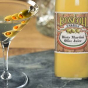 Boscoli Dirty Martini Olive Juice 12.7 ounces (Pack of 3)