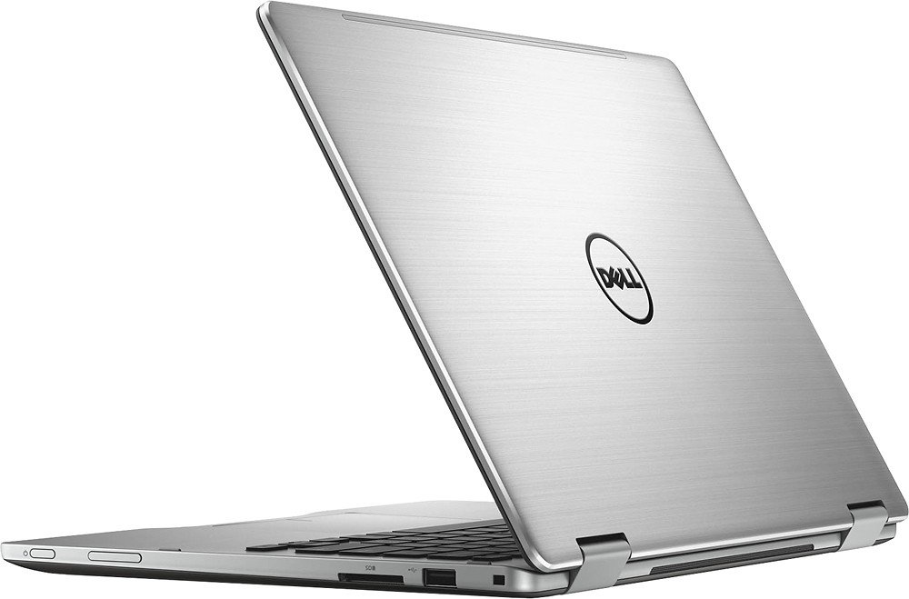 Dell Inspiron 2-in-1 I7378-7571GRY-PUS - 13.3" FHD Touch - 7th Gen Intel Core i7-7500U - 12GB - 256GB Solid State Drive - Silver