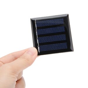 uxcell 5Pcs 2V 80mA Poly Mini Solar Cell Panel Module DIY f Phone Light Toys Charger 53.5mm x 53.5mm