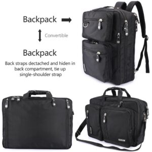 FreeBiz 18.4 Inch Laptop Briefcase Backpack Messenger Shoulder Bag 18 Inch Gaming Notebook Computer Case Handbag for Business Travel