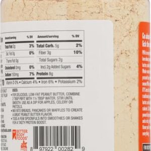 PBfit All-Natural Peanut Butter Powder, Peanut Butter Powder from Real Roasted Pressed Peanuts, 8g of Protein 8% DV (15 oz.)