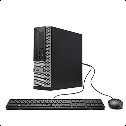 DELL Optiplex 990 SFF Flagship Premium Business Desktop Computer (Intel Quad-Core i5-2400 up to 3.4GHz, 16GB RAM, 2TB HDD, DVD, WiFi, VGA, DisplayPort, Windows 10 Professional) (Renewed)']