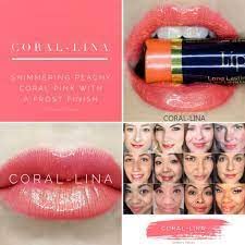 coral lina lipsense limited edition