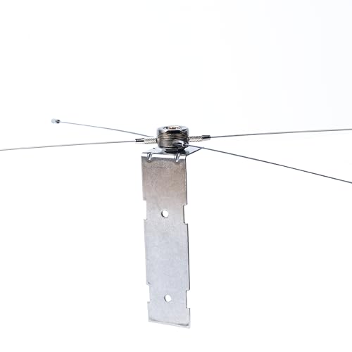 Nagoya GPK-01 Ground Plane Kit for NMO Mounts - 21" Radials, SO-239 Connector, for Base/Field Use - Durable & Easy Installation on 2" Pole/Mast