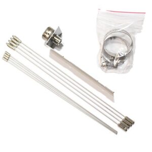 Nagoya GPK-01 Ground Plane Kit for NMO Mounts - 21" Radials, SO-239 Connector, for Base/Field Use - Durable & Easy Installation on 2" Pole/Mast