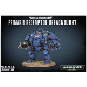 games workshop 99120101191" s/m primaris redemptor dreadnought plastic kit, 2 players