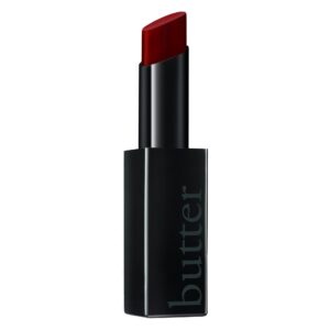 butter london plush rush satin matte lipstick, fired up