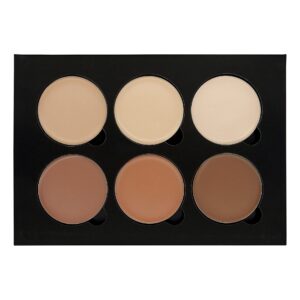 W7 Lift & Sculpt Cream Contour Kit - Concealing, Highlighting & Contouring Makeup Palette - Step-by-Step Instructions Included