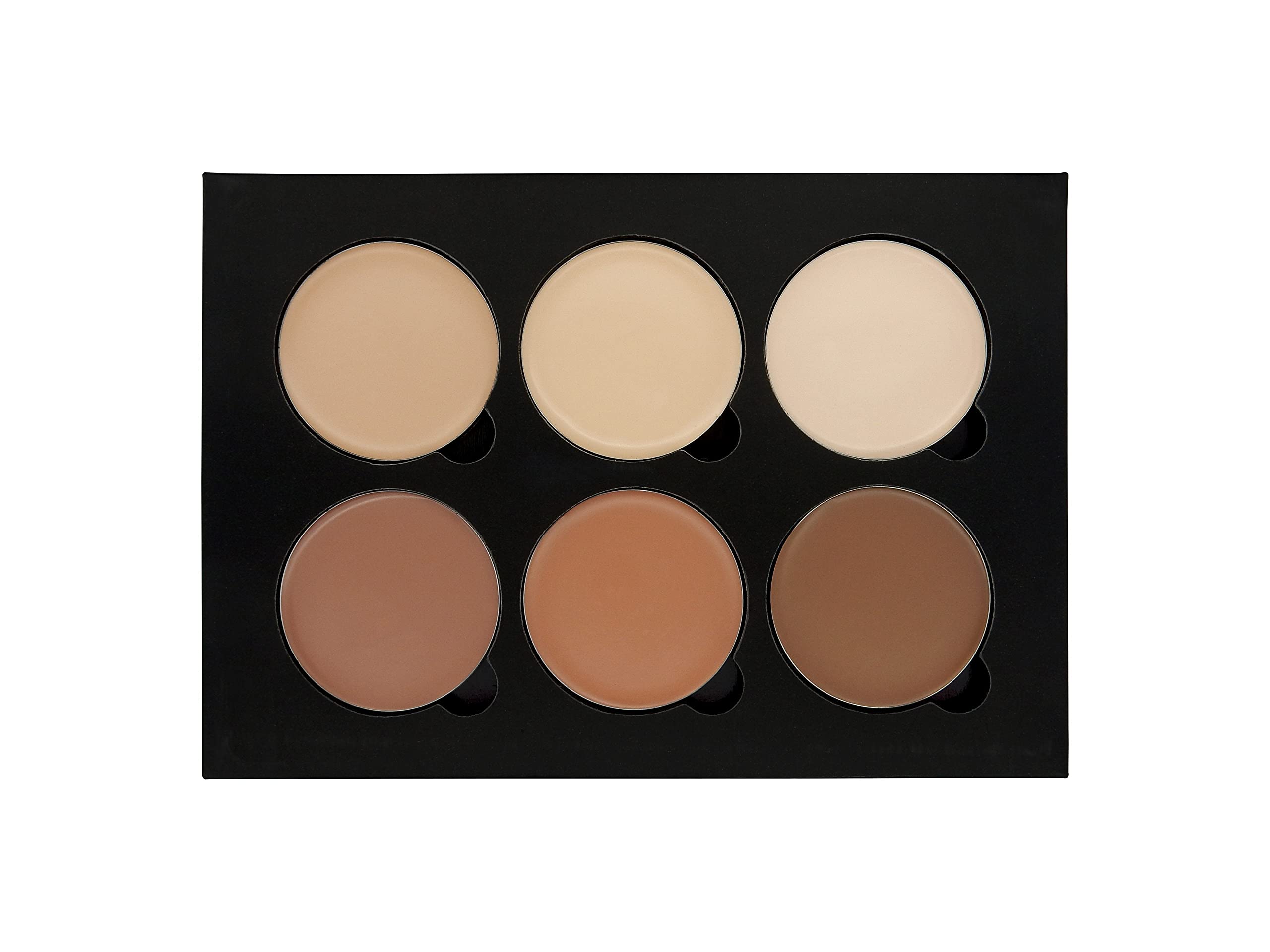 W7 Lift & Sculpt Cream Contour Kit - Concealing, Highlighting & Contouring Makeup Palette - Step-by-Step Instructions Included