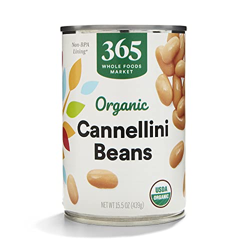 365 by Whole Foods Market, Organic Cannellini Beans, 15.5 Ounce