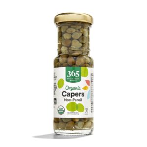 365 by whole foods market, organic capers, non-pareil, dried weight 2 ounce