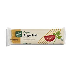 365 by whole foods market, organic angel hair pasta, 16 ounce