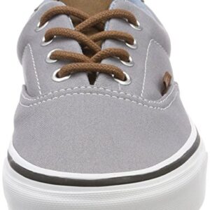 Vans Unisex Low-Top Sneakers, Grey ((C/Yellow) Frost Gray/Acid Denim Q70), 12 US Women