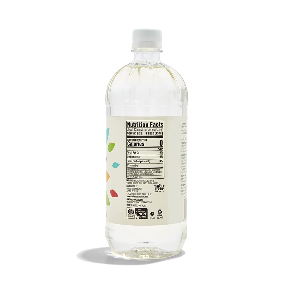 365 by Whole Foods Market, Organic White Distilled Vinegar, 32 Fl Oz