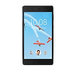 Lenovo Tab 7 Essential, 7-Inch Android Tablet, MediaTek 64-bit (Quad-Core 1.3 GHz) Processor, 1GB RAM, 16GB Storage, Black, ZA300146US