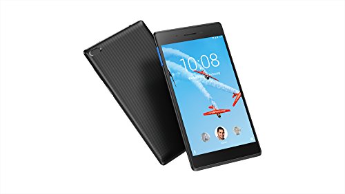 Lenovo Tab 7 Essential, 7-Inch Android Tablet, MediaTek 64-bit (Quad-Core 1.3 GHz) Processor, 1GB RAM, 16GB Storage, Black, ZA300146US