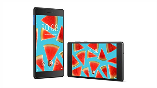 Lenovo Tab 7 Essential, 7-Inch Android Tablet, MediaTek 64-bit (Quad-Core 1.3 GHz) Processor, 1GB RAM, 16GB Storage, Black, ZA300146US