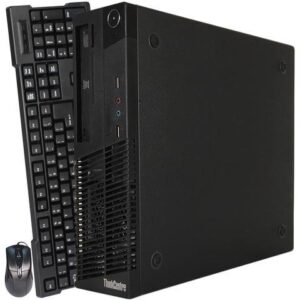 lenovo thinkcentre m82 sff small form factor high performance desktop computer, intel quad core i7-3770 3.4ghz, 8gb ddr3 ram, 1tb hdd, dvd, vga, windows 10 professional (renewed)