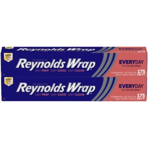 reynolds wrap aluminum foil, 175 square feet (pack of 2), 350 total square feet