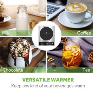 COSORI Mug Warmer & Coffee Cup Warmer for Desk, Digital Temp Control (from 77°F–230°F), LED Display, Waterproof Design, Coffee Gift