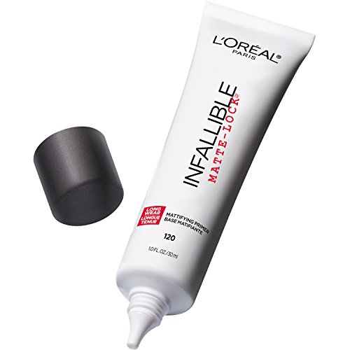 L’Oréal Paris Makeup Infallible Pro Matte-Lock Longwear Mattifying Face Primer, 1 ounce