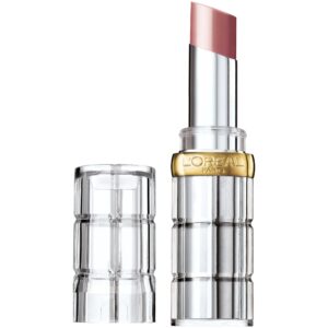 l'oreal paris makeup colour riche shine lipstick, varnished rosewood, 0.1 oz.