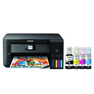 epson ecotank et-2750 wireless color all-in-one cartridge-free supertank printer with scanner, copier and ethernet, regular