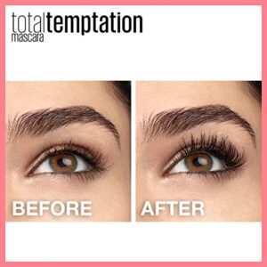 Maybelline New York Makeup Total Temptation Waterproof Mascara, Very Black, 0.3 Fl Oz (Pack of 1) , K2466800