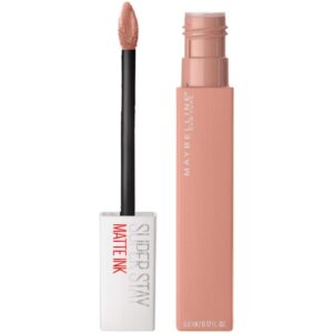 maybelline new york superstay matte ink un-nude liquid lipstick, driver, 0.17 ounce