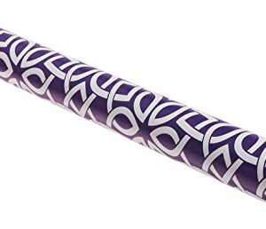 Home Basics Self Adhesive Shelf Liner, 2 Pack (Blossom Purple)