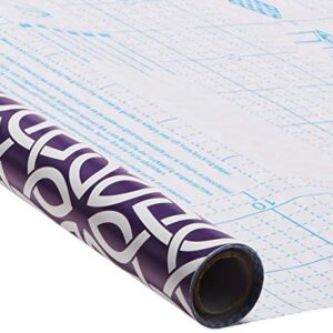 Home Basics Self Adhesive Shelf Liner, 2 Pack (Blossom Purple)