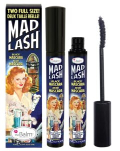 thebalm mad lash voluminous water-resistant mascara( 1 pack of 2)