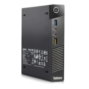 lenovo ThinkCentre M93P Tiny Form Factor Business Desktop Computer, Intel Dual-Core i5-4570T Processor up to 3.60 GHz, 8GB RAM, 128GB SSD, WiFi, USB 3.0, VGA, Windows 10 Pro (Renewed)