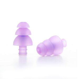 Pluggerz Sleep Earplugs ? Reduces Background Noise - Hypoallergenic and Safe for Your Ears, Comfortable, Perfect for a Long Night?s Sleep - Over 100 Uses - Storage Box Included