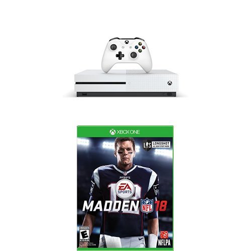 Xbox One S 500GB Console - Madden NFL 18 Bundle