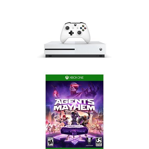 Xbox One S 500GB Console - Agents of Mayhem Bundle