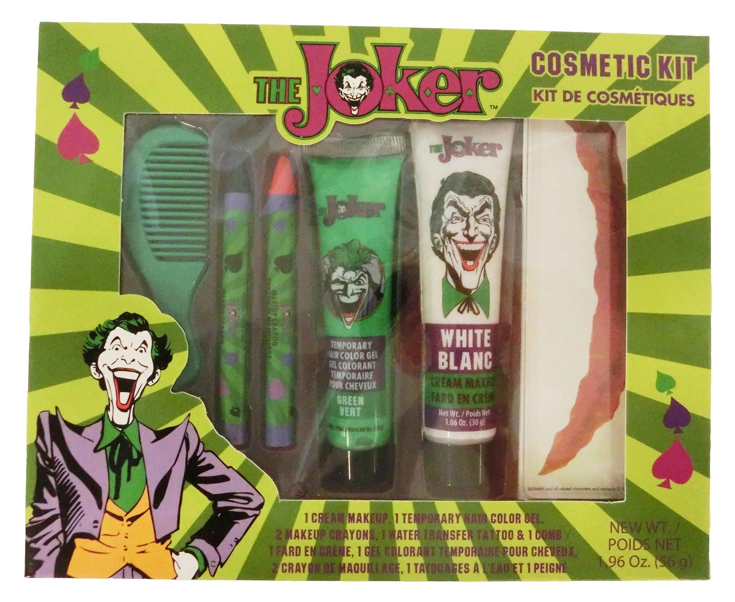 The Joker Classic Costume Makeuo Cosmetic Kit