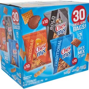 Chex Mix Classics Snack Mix, 1.75 Ounce (Pack of 30)